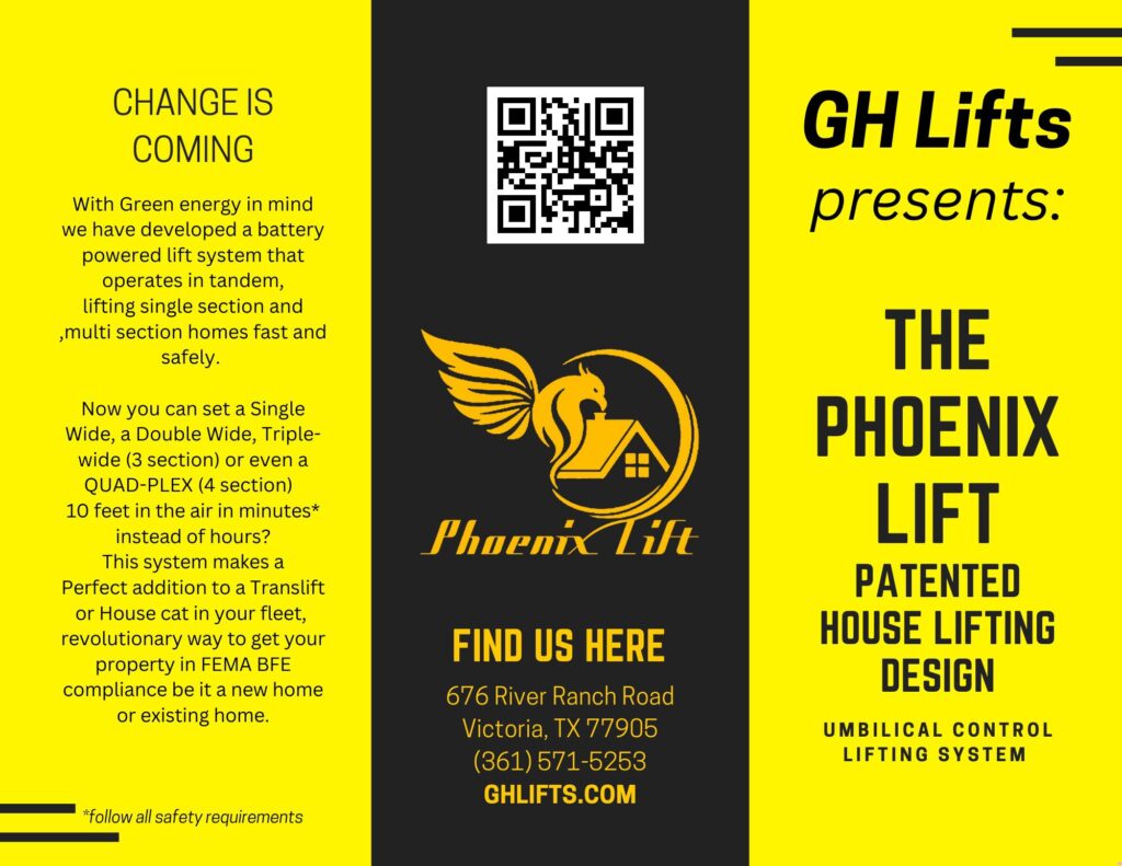 Specifications - Phoenix House Lift - Umbilical lifting system ...
